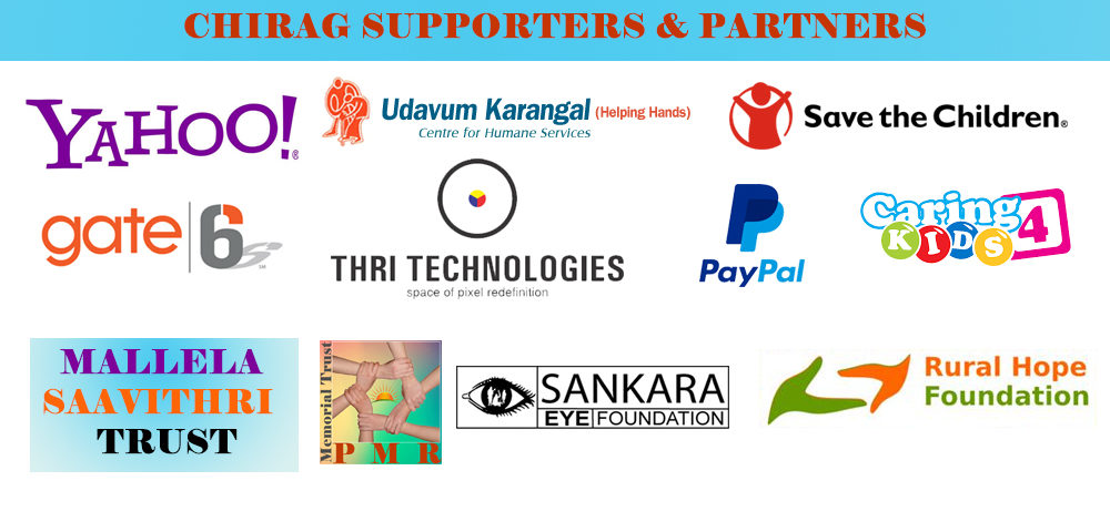 OUR SUPPORTERS - CHIRAG